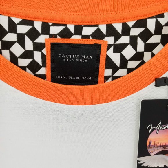 Ricky Singh | Shirts | Ricky Singh Cactus Man Color Block Short Sleeve ...